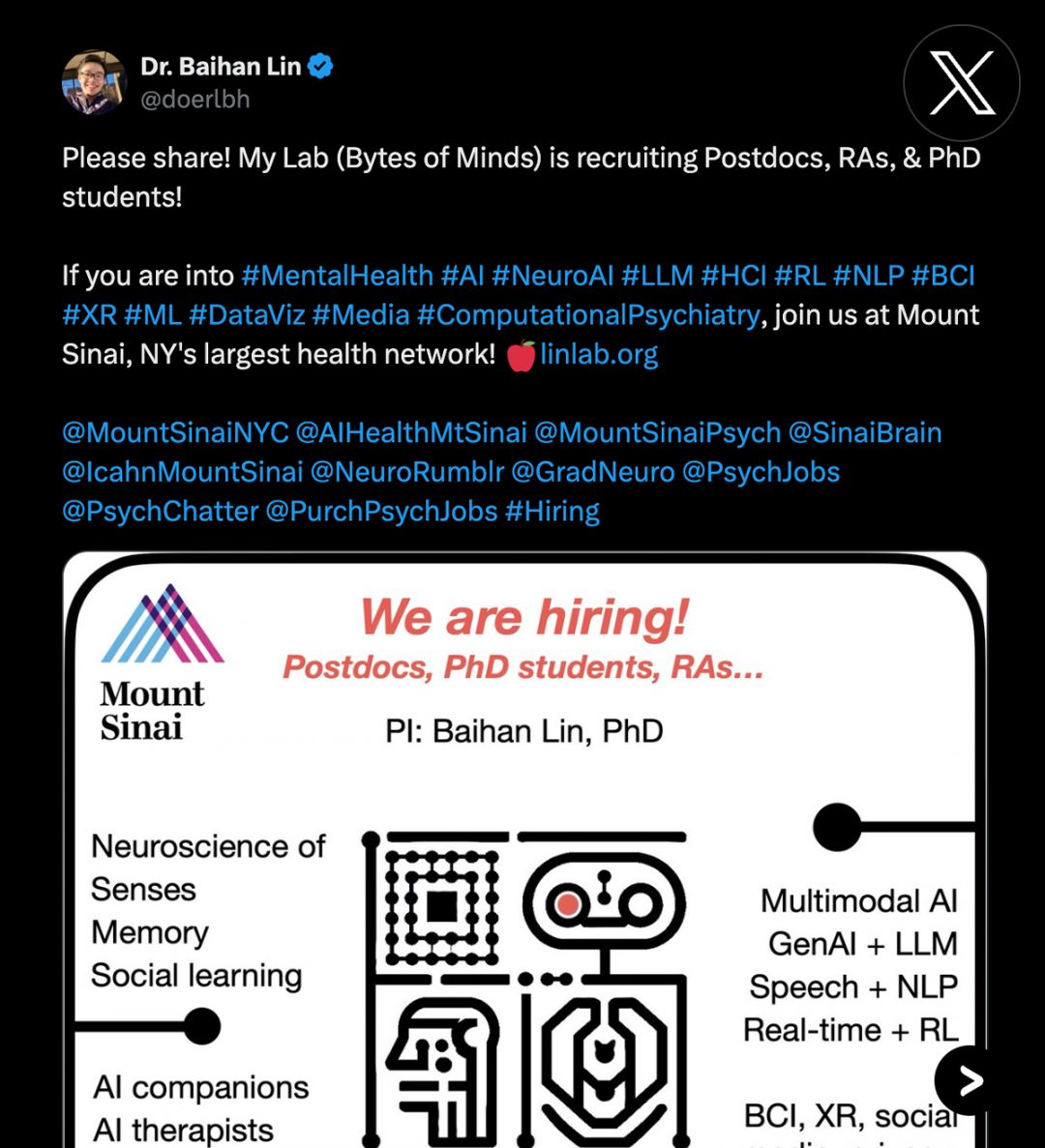 Careers | Neuroscience Labs - Icahn School of Medicine